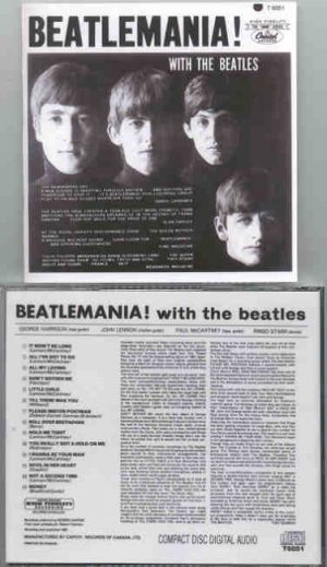 The Beatles - Beatlemania ! With The Beatles ( Canadian Capitol Release ...
