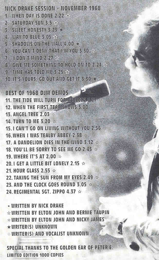 Elton John - Elton John 1968 ( Nick Drake Sessions & DJM Demos ...