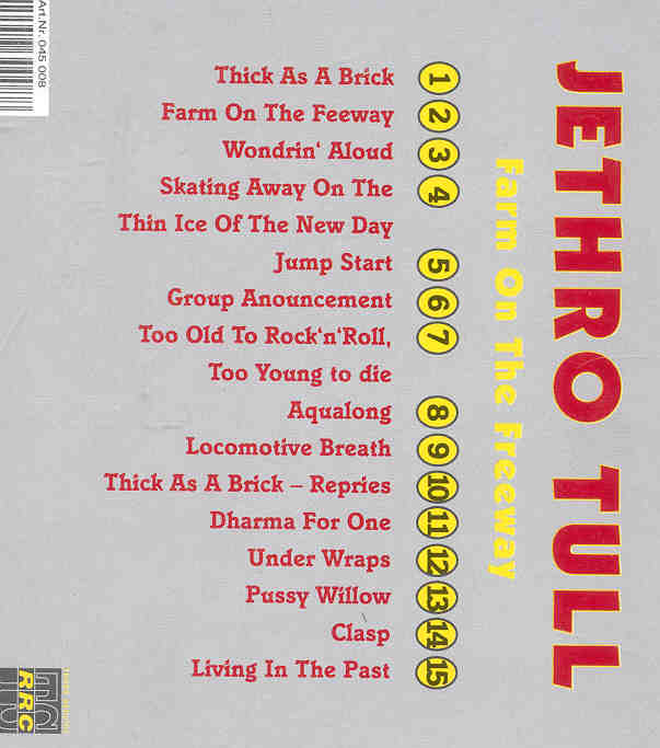 Jethro Tull - Farm On The Freeway - Thecdbunker