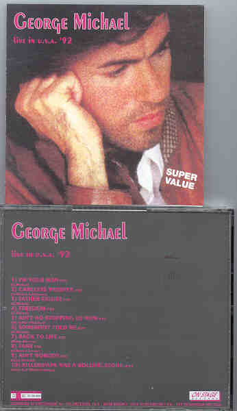 George Michael - Live in USA 1992 ( On Stage Recs ) - Thecdbunker