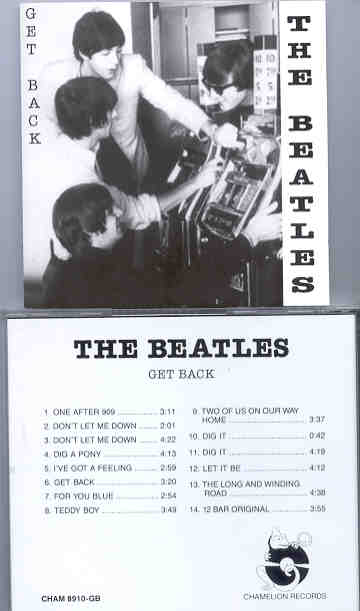 The Beatles - Get Back ( Chamelion Records ) - Thecdbunker