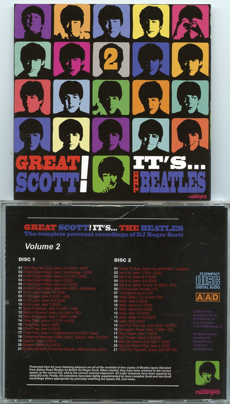 The Beatles - Great Scott ! It's ... The Beatles Vol. 2 ( 2 CD SET ...