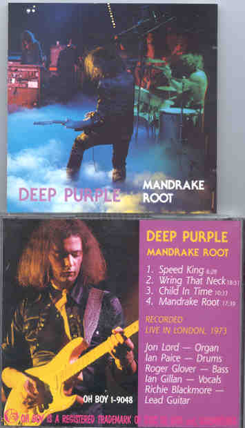 Deep Purple - Mandrake Root ( Oh Boy Recs ) ( Live in London 1973 ...