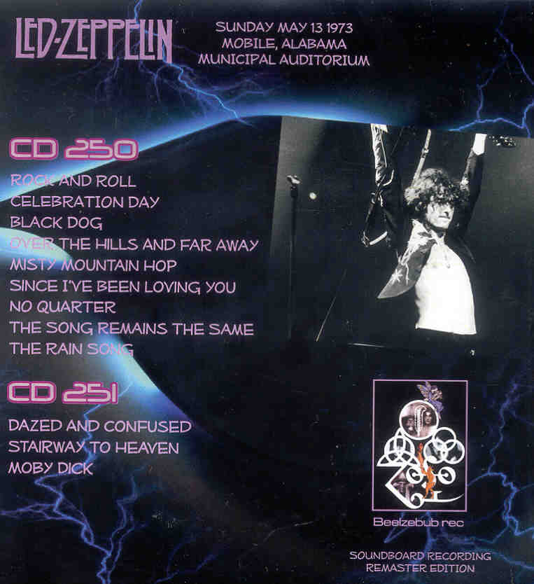 Led Zeppelin - May Daze ( 2 CD set ) ( Mobile , Alabama , USA , Sunday ...