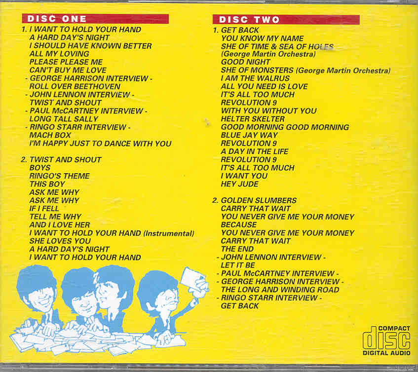 The Beatles - Mix The Beatles ( FabFour 001/002 ) ( 2 CD SET ...