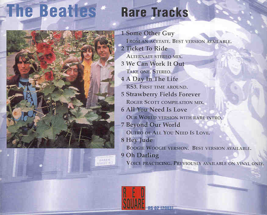 The Beatles - Rare Tracks ( Red Square records ) - Thecdbunker