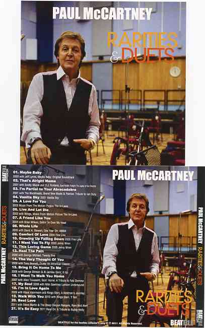 Paul McCartney - Rarities And Duets ( 2011 Beatfile ) - Thecdbunker