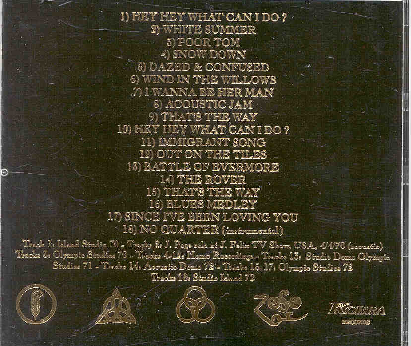 Led Zeppelin - Studio Gems Vol. 2 ( Studio Sessions at Headley Grange ...