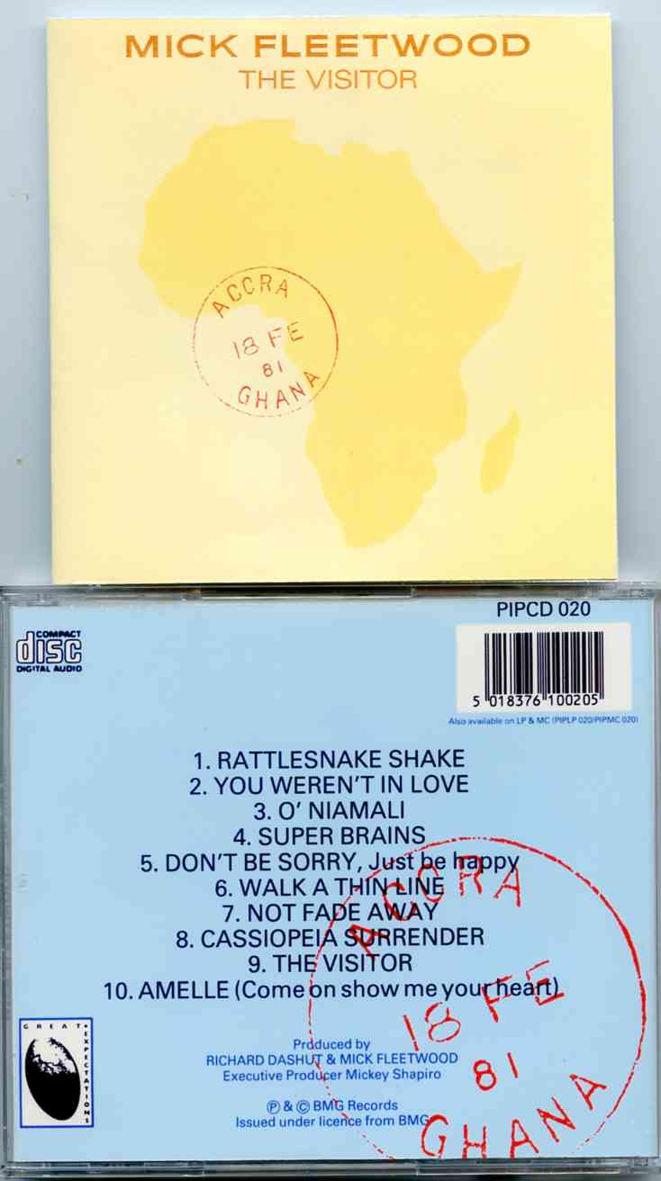 Fleetwood Mac - The Visitor ( Mick Fleetwood Original Album on CD ...