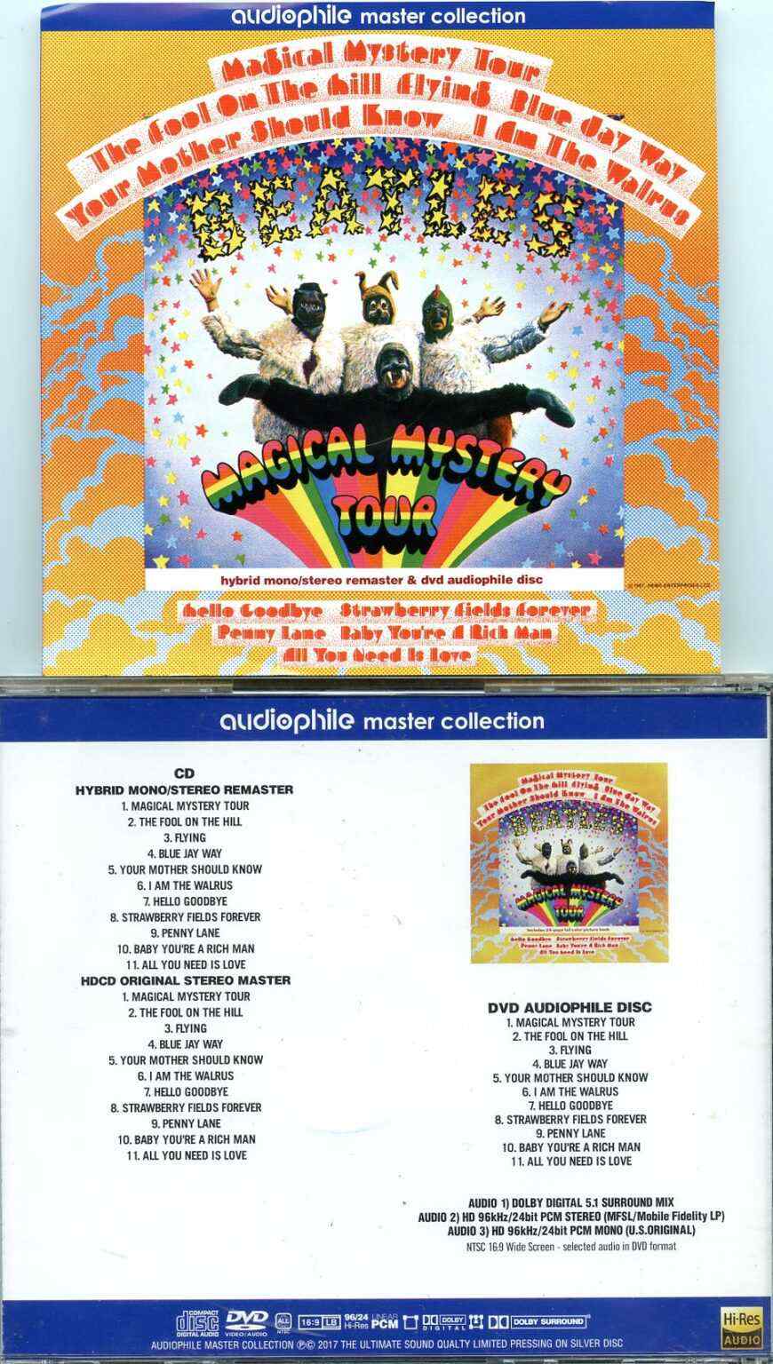 The Beatles- Audiophile Master Collection - Magical Mystery Tour ( 1 CD ...