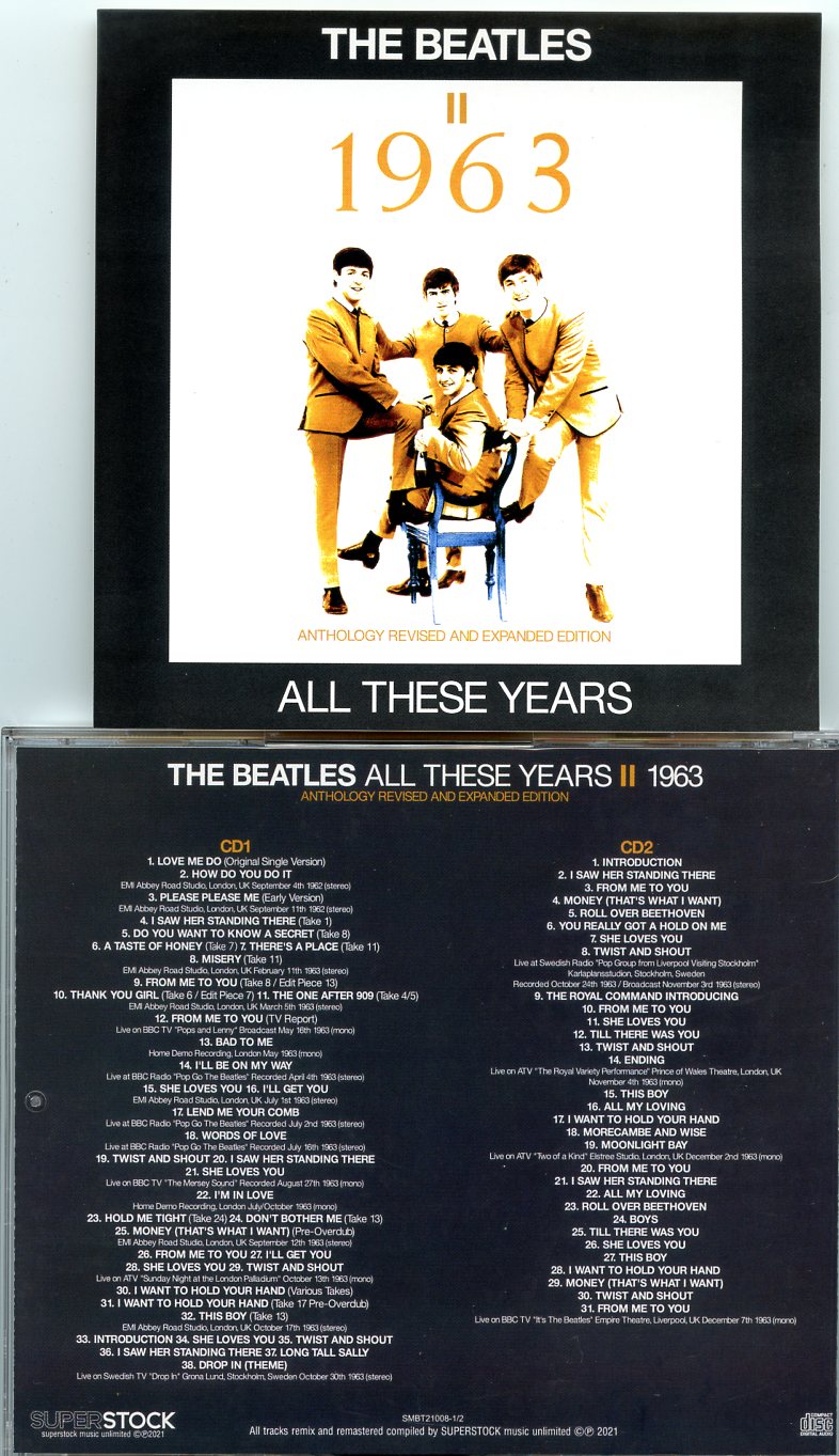 The Beatles - All These Years Vol. 2 1963 ( 2 CD SET ) ( Anthology ...