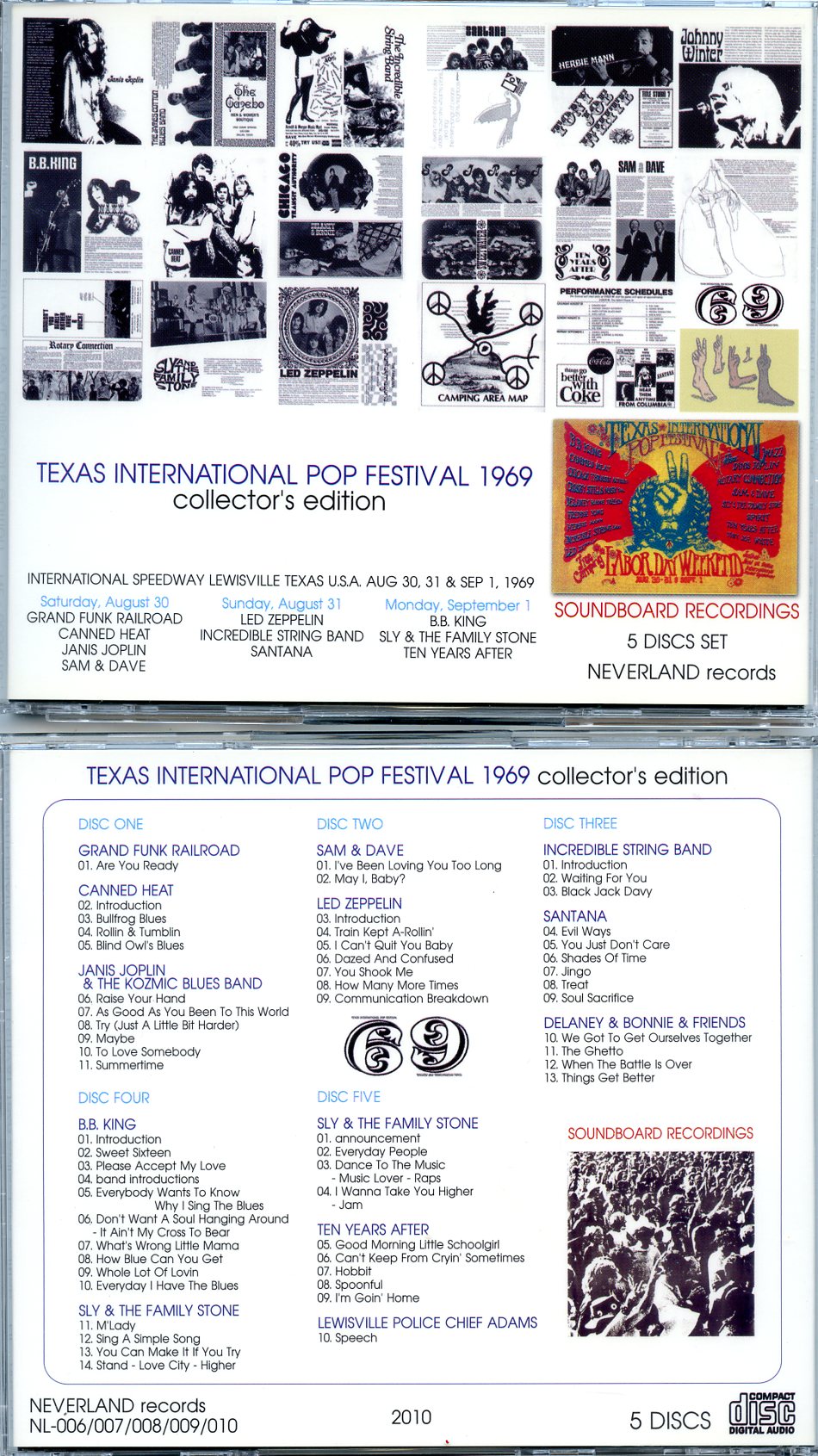 GRAND FUNK - Texas International Pop Festival 1969 Collector´s Edition ...