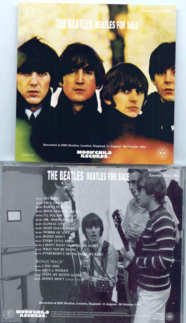 The Beatles - Beatles For Sale Stereo Spectral Mix ( 2020 MOONCHILD ...