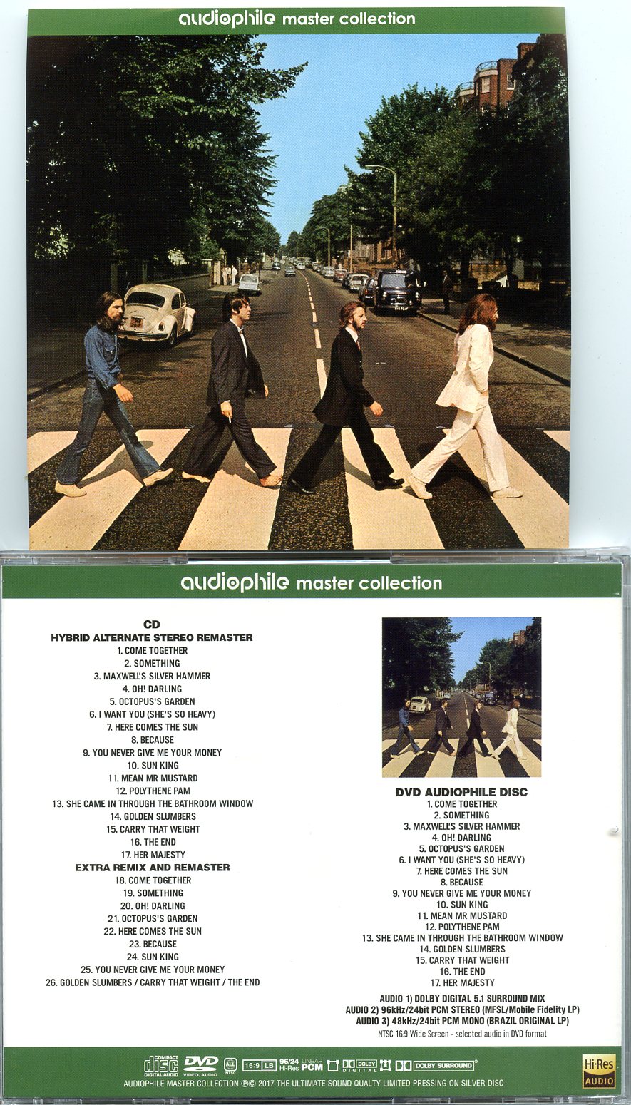 The Beatles- Audiophile Master Collection - Abbey Road ( 1 CD - 1 ...