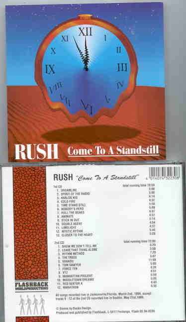 Rush - Come To A Standstill ( Jacksonville , Florida , USA , 1994 ...
